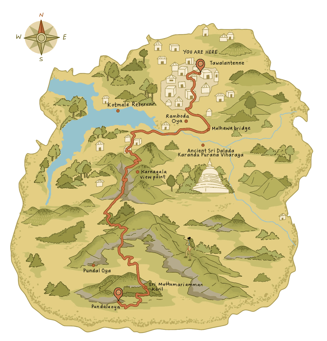 The Pekoe Trail Stages - The Pekoe Trail Organisation