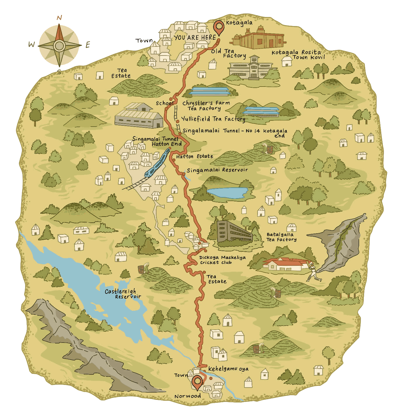 The Pekoe Trail Stage 07 : Kotagala to Norwood - The Pekoe Trail ...