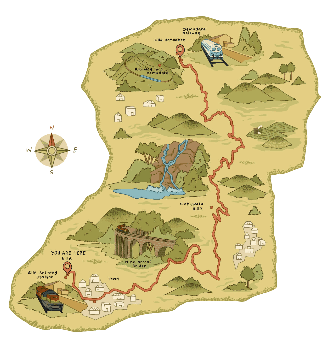 The Pekoe Trail Stage 16 : Ella to Demodara - The Pekoe Trail Organisation